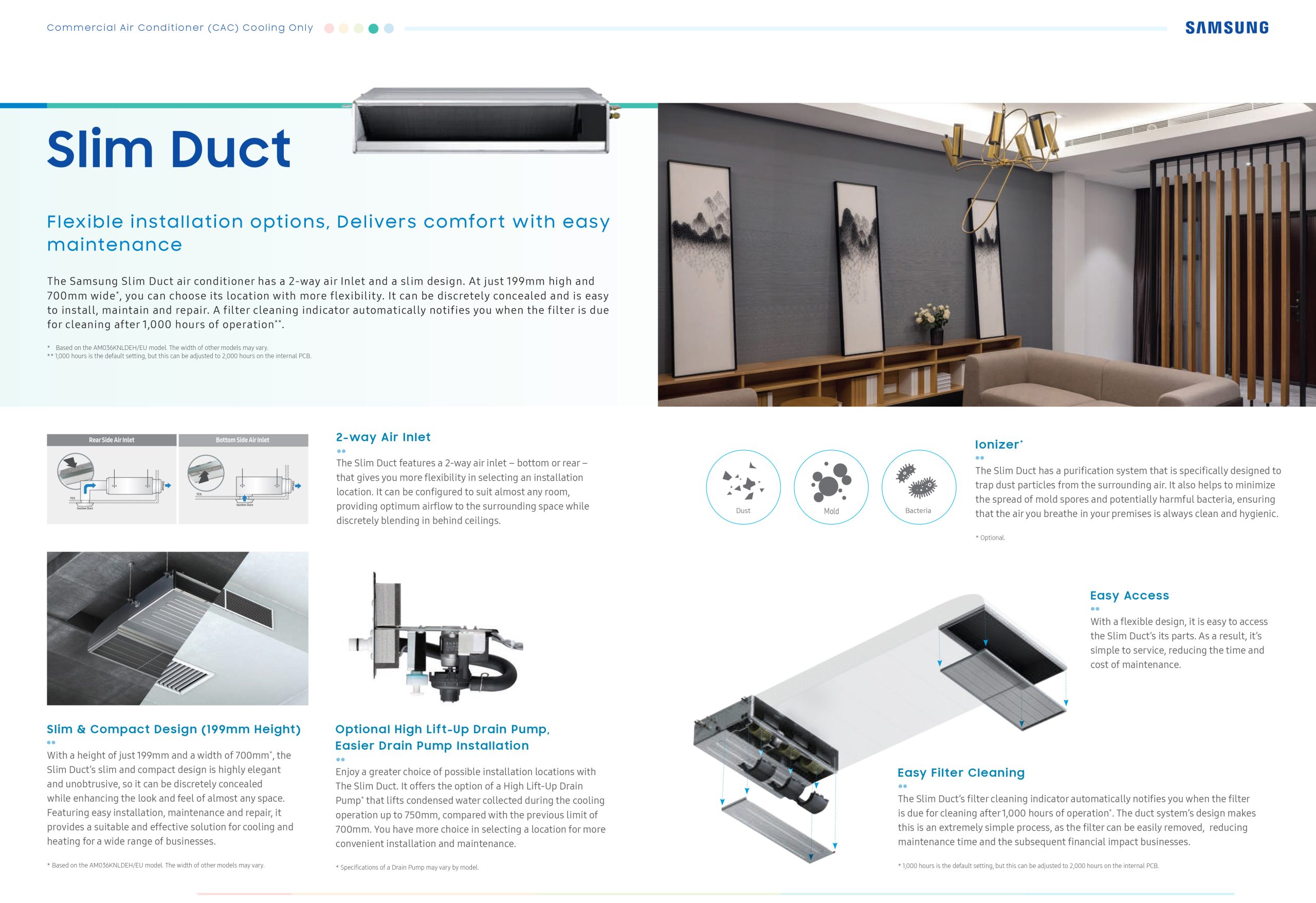 Samsung Ceiling Concealed Duct Type Aircon – Aircon.ph