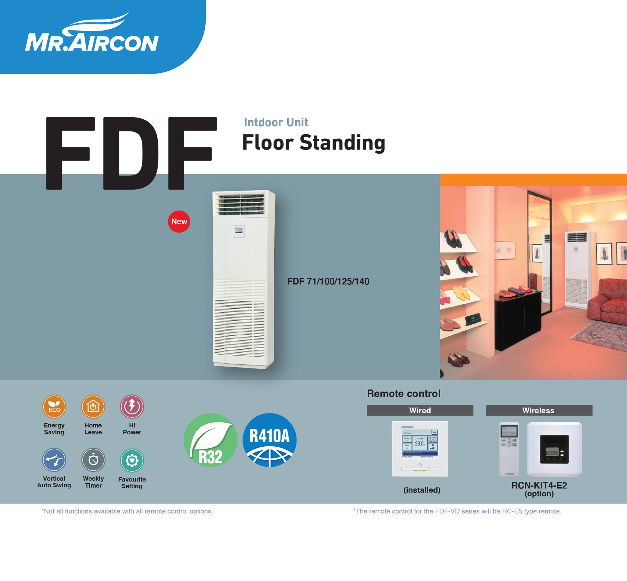 Mitsubishi Floor Standing Inverter Aircon – Aircon.ph