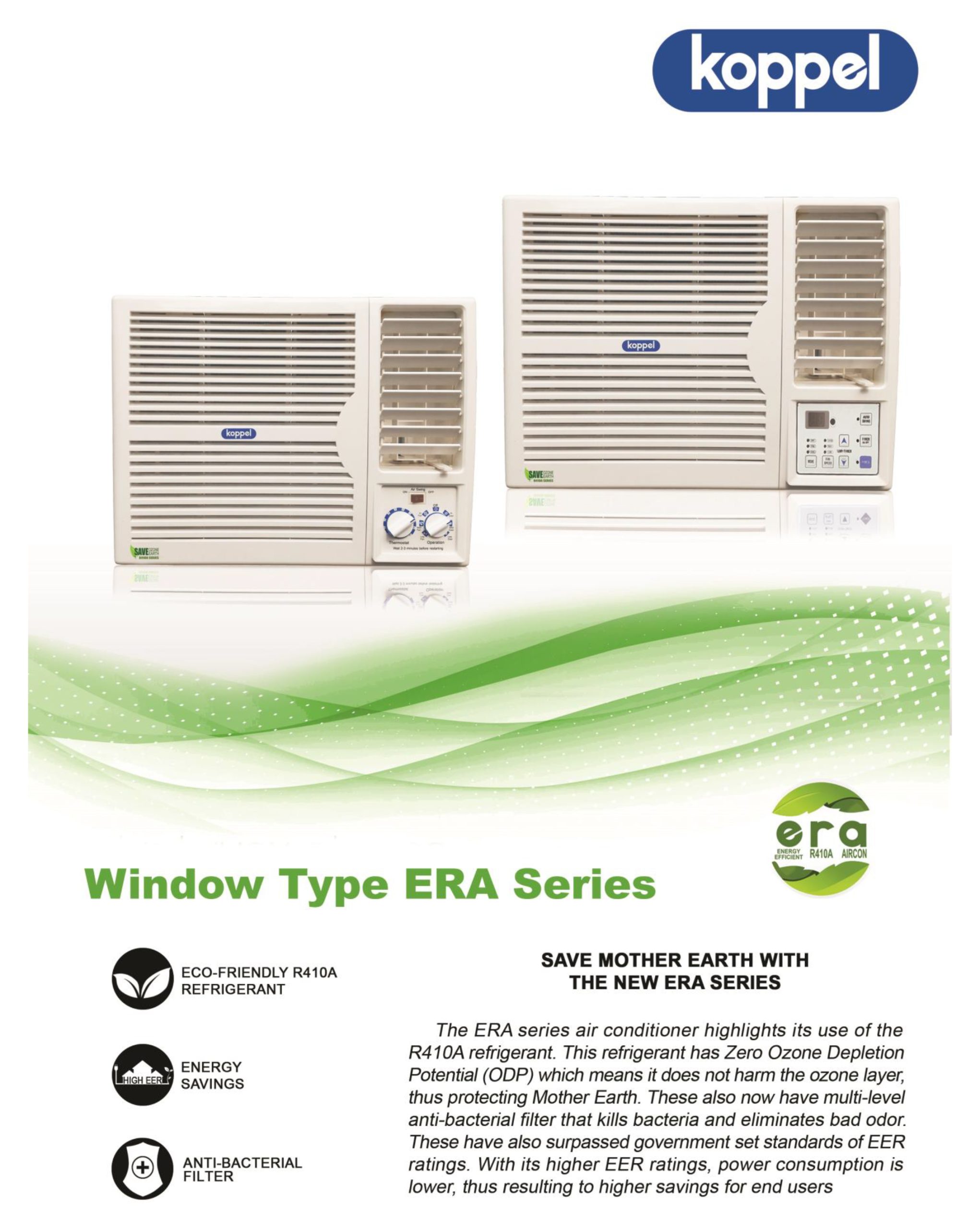 KOPPEL ERA WINDOW TYPE SUPER INVERTER AIRCON – Aircon.ph